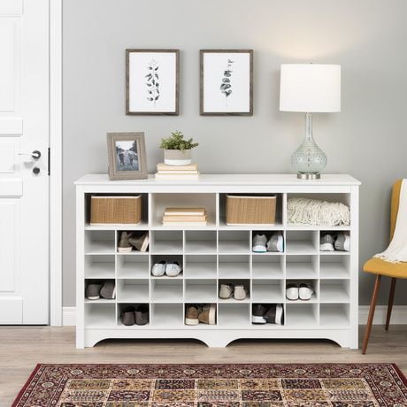 Click here for Prepac 60 In W X 35 In H X 15.5 In D Shoe Cubby Co... prices