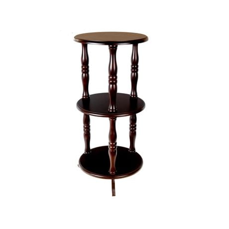 3 Tier Wooden Round Shelf - Walmart.ca