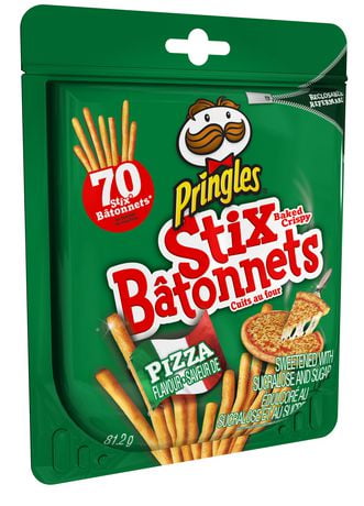 Pringles Stix Bag Pizza, 8 x 15g - Walmart.ca