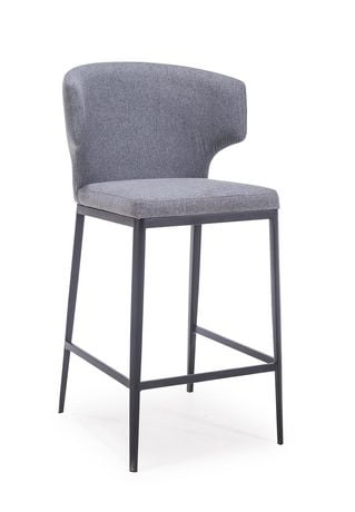 Click here for Heavenly Collection Grey Counter Stool Grey prices