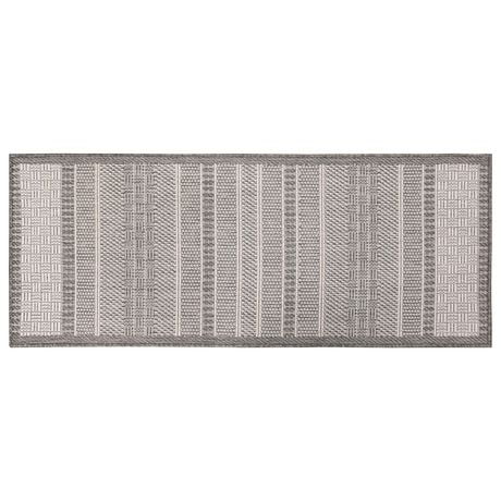 2-ft x 5-ft Fresco Tonal Weave, Grey Flatweave Mat | Walmart Canada