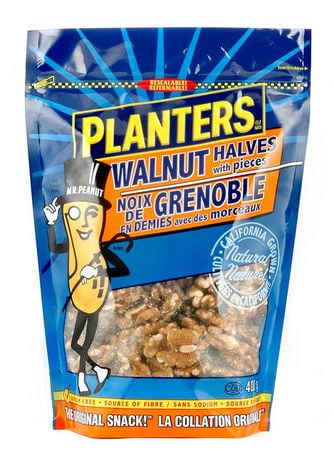 Planters-Walnut Halves with Pieces, 400 g - Walmart.ca