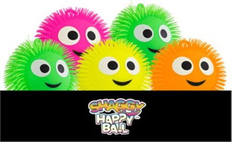 Incredible Novelties SHAGGY HAPPY BALLZ Sensory Toy, Cute and Stretchy ...