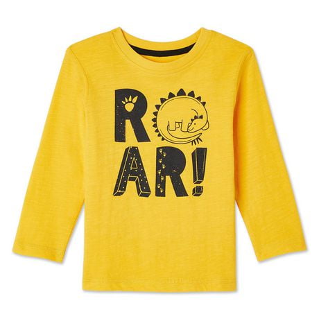 Click here for George Toddler Boys Long Sleeve Tee Yellow 2T prices