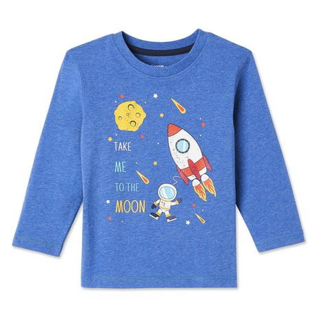 Click here for George Toddler Boys Long Sleeve Tee Blue 2T prices