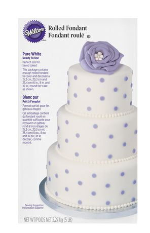Ready-to-Use Rolled Fondant Pure White | Walmart Canada