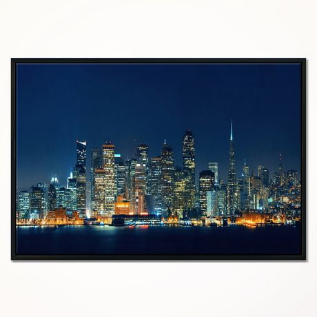 Click here for Design Art San Francisco Skyline Framed Canvas Art... prices
