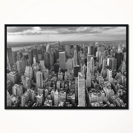 Click here for Design Art Panoramic Aerial View Of Manhattan Fram... prices