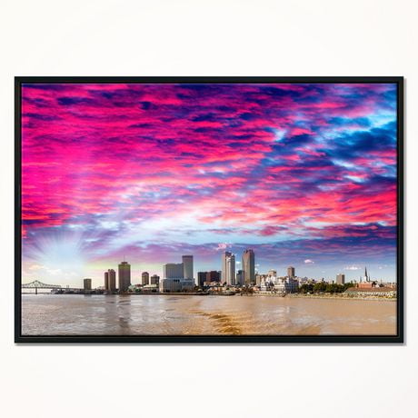 Click here for Design Art New Orleans Building And Skyscrapers Fr... prices