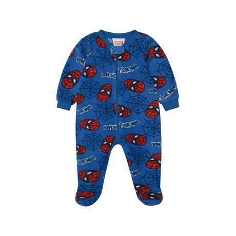 Marvel Spiderman Micropolar Sleeper, Sizes: 0/3M - 18/24M - Walmart.ca