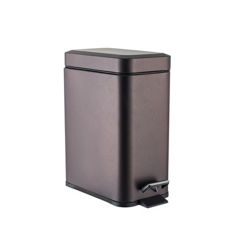 Click here for Mainstays 5L Step Bin Brown 11 In prices