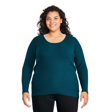 George Women's Plus Criss-Cross Back Sweater, Sizes 1X-4X - Walmart.ca