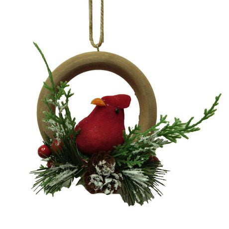 CARDINAL WITH WREATH ORNAMENT | Walmart Canada