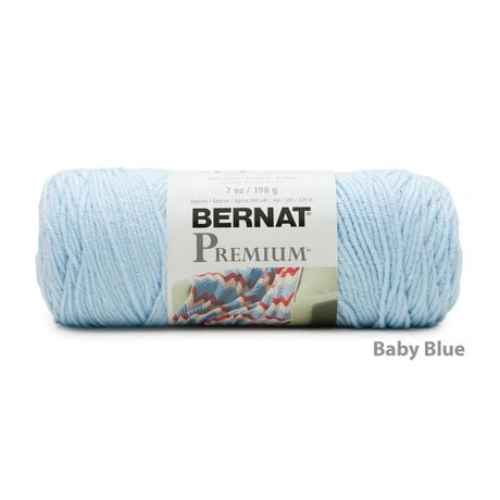 Click here for Bernat Premium Yarn (198G/7Oz) Baby Blue prices