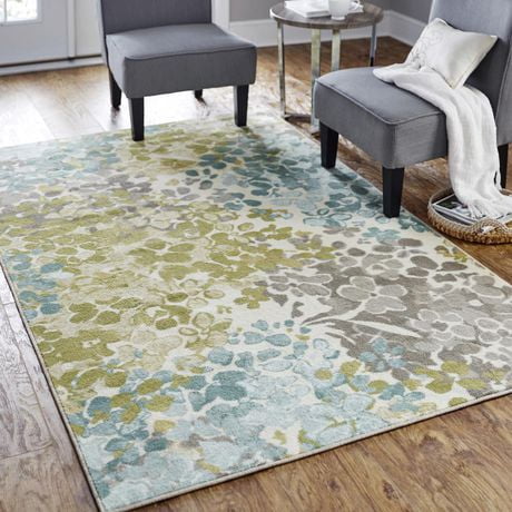 Click here for Mohawk Aurora Home Radiance Aqua Area Rug Green 8... prices