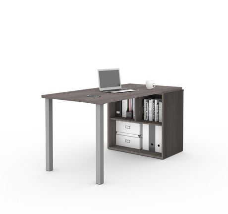 Click here for Bestar I3 Plus Workstation Bark Gray 30In X 60In prices