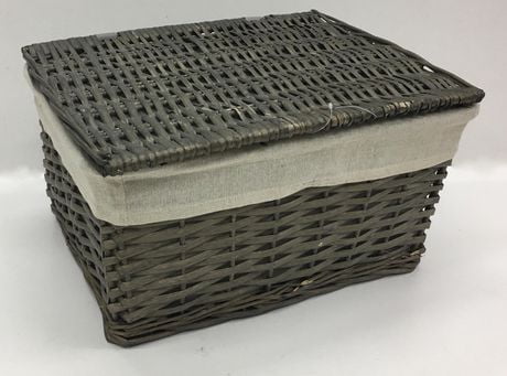 Click here for Hometrends Willow Trunk With Liner And Hinged Lid... prices