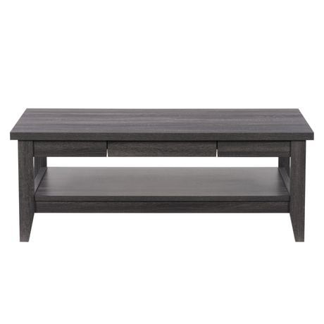 Click here for Corliving Hollywood Dark Grey Coffee Table With Dr... prices