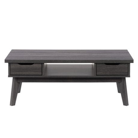 Click here for Corliving Hollywood Dark Grey Coffee Table Dark Gr... prices