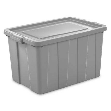 Click here for Sterilite Tuff1 Storage Container 113L- Grey 4 Pk... prices