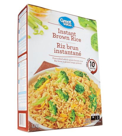 Great Value Instant Whole Grain Brown Rice | Walmart Canada