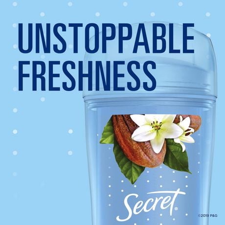 Secret Fresh Antiperspirant and Deodorant Clear Gel, Classic Cocoa ...