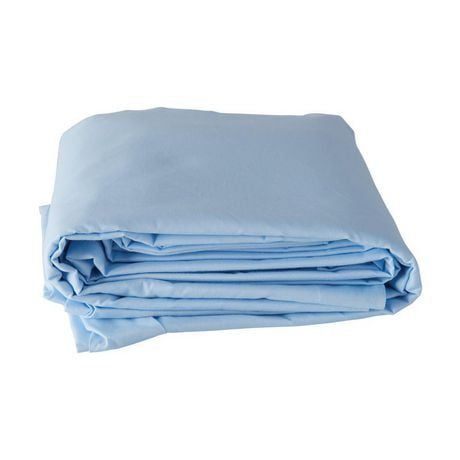 DMI Hospital Bed Sheet Set with Fitted Sheet, Top Sheet and Pillow Case ...
