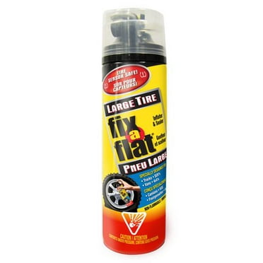 Fix-a-Flat Emergency Aerosol Tire Inflator, 435 g - Walmart.ca