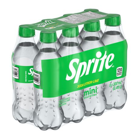 Sprite® 300mL Mini Bottle, 8 Pack | Walmart Canada