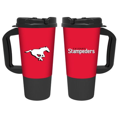 Click here for Cfl The Sports Vault Thermo Gripper Mug Calgary St... prices