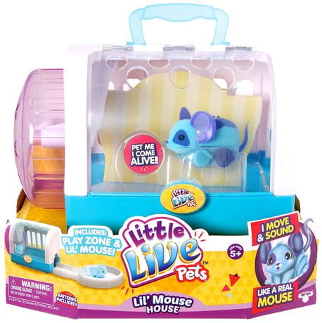Little Live Pets Lil' Mouse Cage with Snippy Toy | Walmart Canada