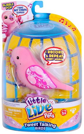 Little Live Pets Bubble Pop Bird Toy - Walmart.ca