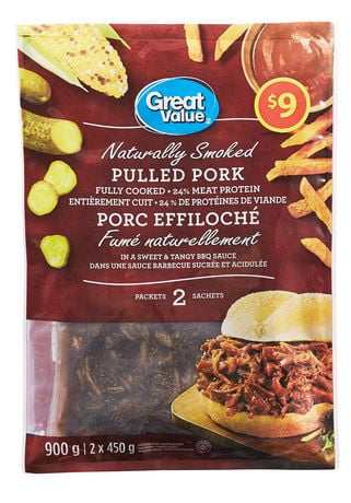Great Value Naturally Smoked Pulled Pork - Walmart.ca