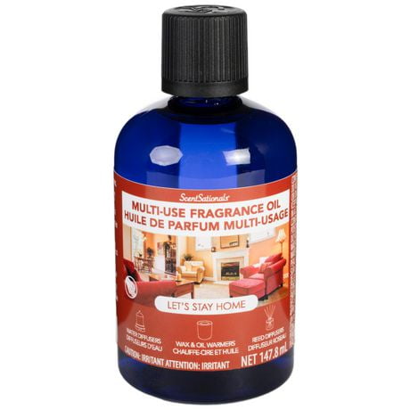 ScentSationals Multi Use Fragrance Oil - Let's Stay Home, 147.8 mL ...