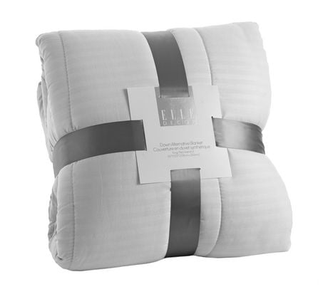 Elle Decor Striped Down Alternative Comforter | Walmart Canada