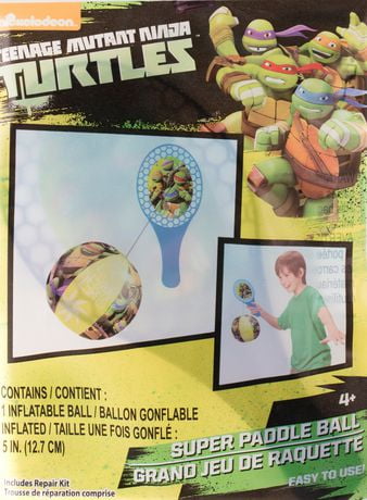 Teenage Mutant Ninja Turtles Deluxe Paddle Ball | Walmart Canada