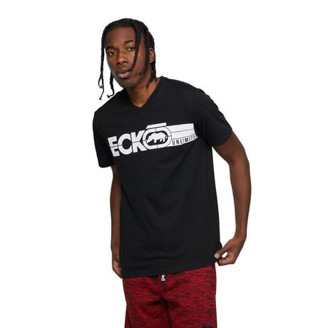 Click here for Ecko Unltd. Men S Short Sleeve Iron Side V Neck T-... prices