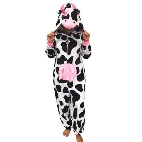 George Women's Cow Hooded Onesie Pyjama | Walmart Canada