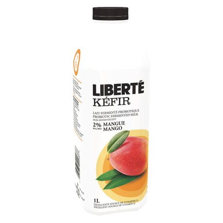 LIBERTÉ Kefir 2% M.F Mango Non-Effervescent Probiotic Fermented Milk ...