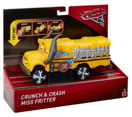 Disney/Pixar Cars 3 Crunch & Crash Miss Fritter Vehicle | Walmart Canada