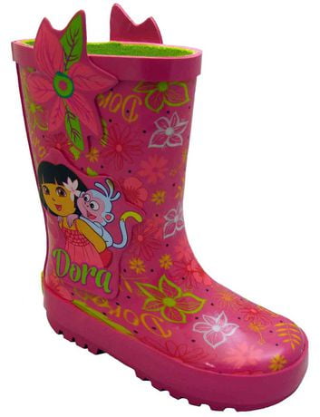 Dora the Explorer Toddler Girls' Rubber Rain Boot | Walmart Canada