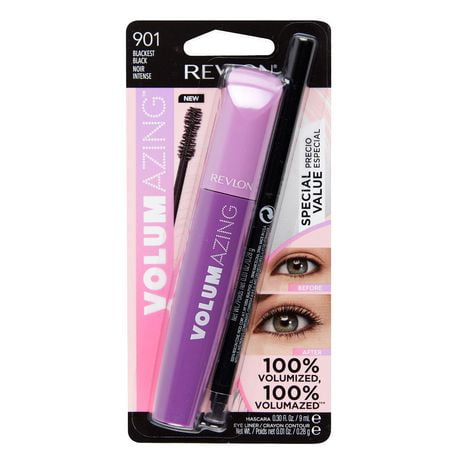 Click here for Revlon Volumazing Mascara Value Pack Blackest Blac... prices