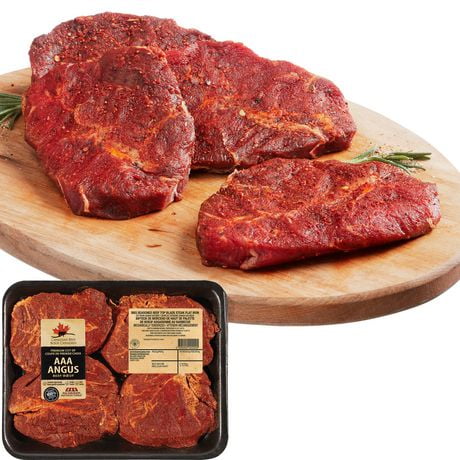 AAA Angus Beef BBQ Seasoned Beef Top Blade Steak, Your Fresh Market ...