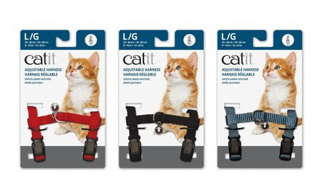 Click here for Catit Adjustable Nylon Cat Harness  Assortment Red... prices