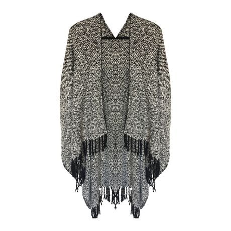 George Ladies' Boucle Ruana | Walmart Canada