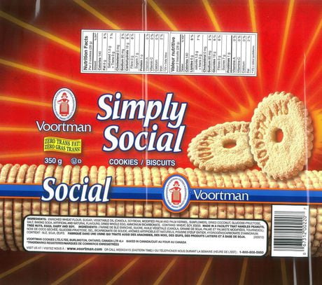 Voortman Bakery Simply Social Cookies | Walmart Canada