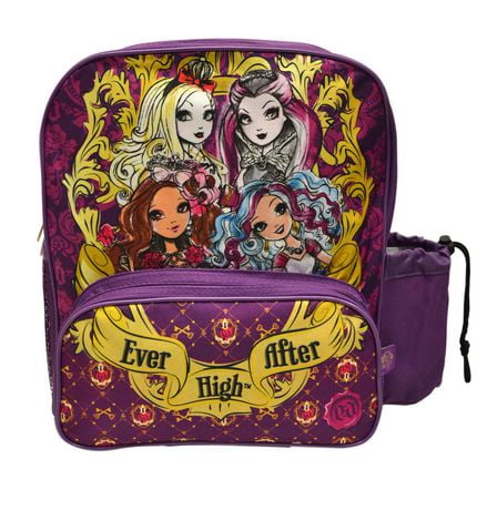 Ever After High Backpack 1 Front & 2 Side Pockets | Walmart Canada