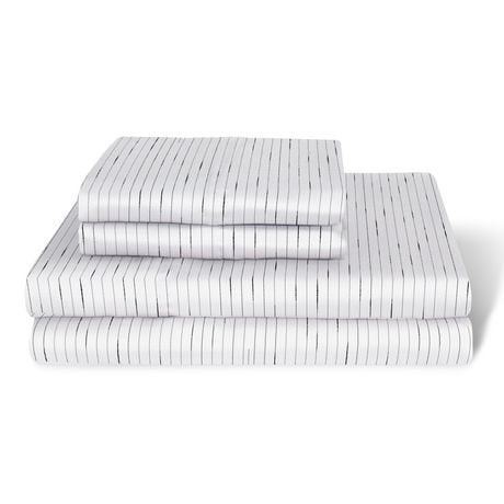 Serta Coolmax Performance Sheets, 300 TC Printed 4 pce Set - Walmart.ca