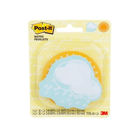 Post-it® Notes BC-2030-RNSHN, Rain/Shine | Walmart Canada