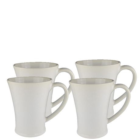 Mesa Ceramics Rondo Stoneware Mug 380ml Set of 4 | Walmart Canada